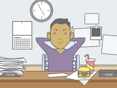 Type A/B Infograph Illustration by Ash Bush on Dribbble