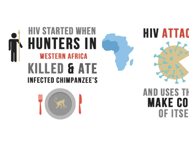 AIDS.gov infographic by Ash Bush on Dribbble