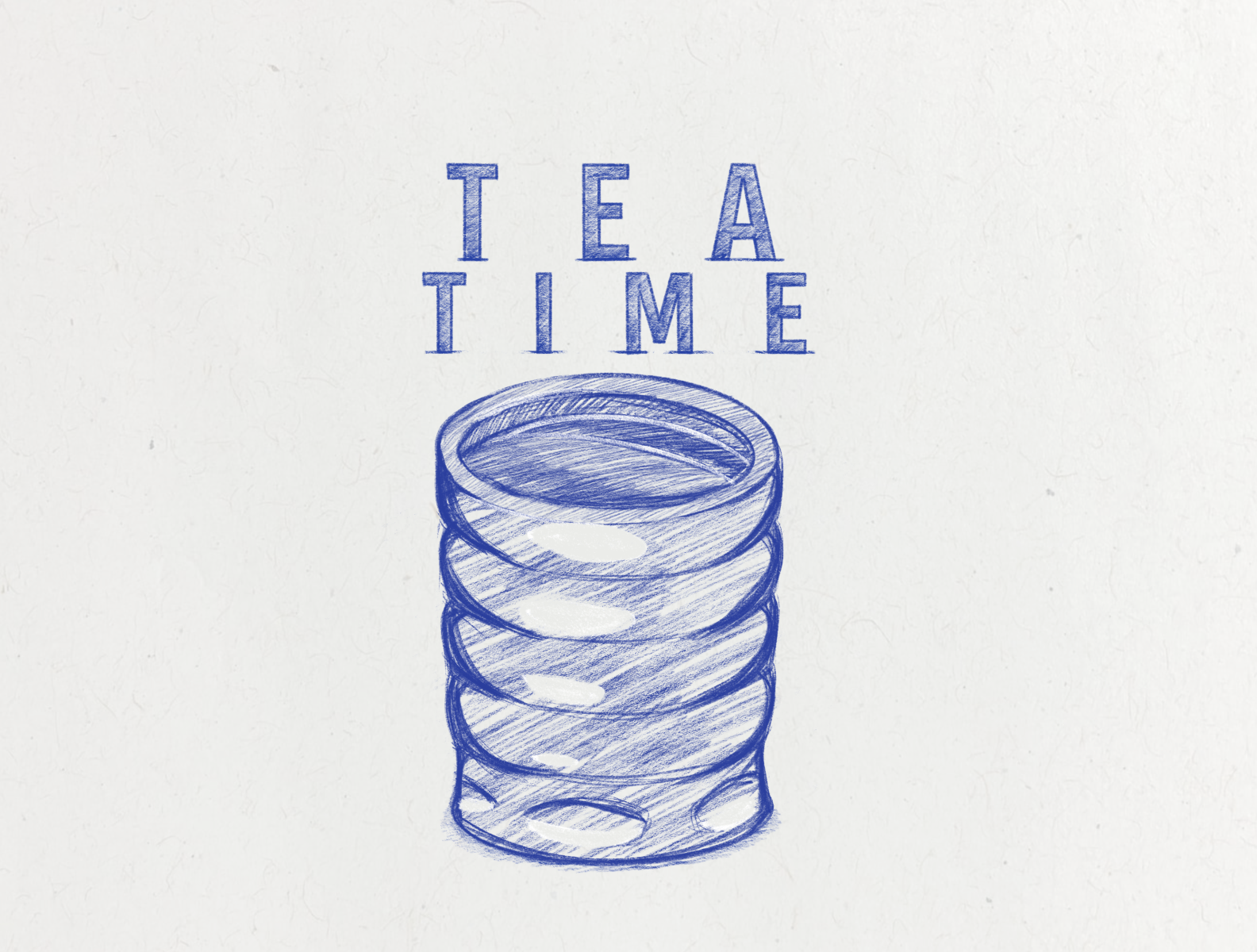 Tea Time logo and lettering. by Anton D. on Dribbble