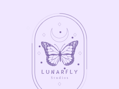 Lunarfly Studios Logo by Naomi on Dribbble