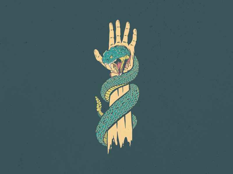 Hand of Snake by Mangustudio on Dribbble