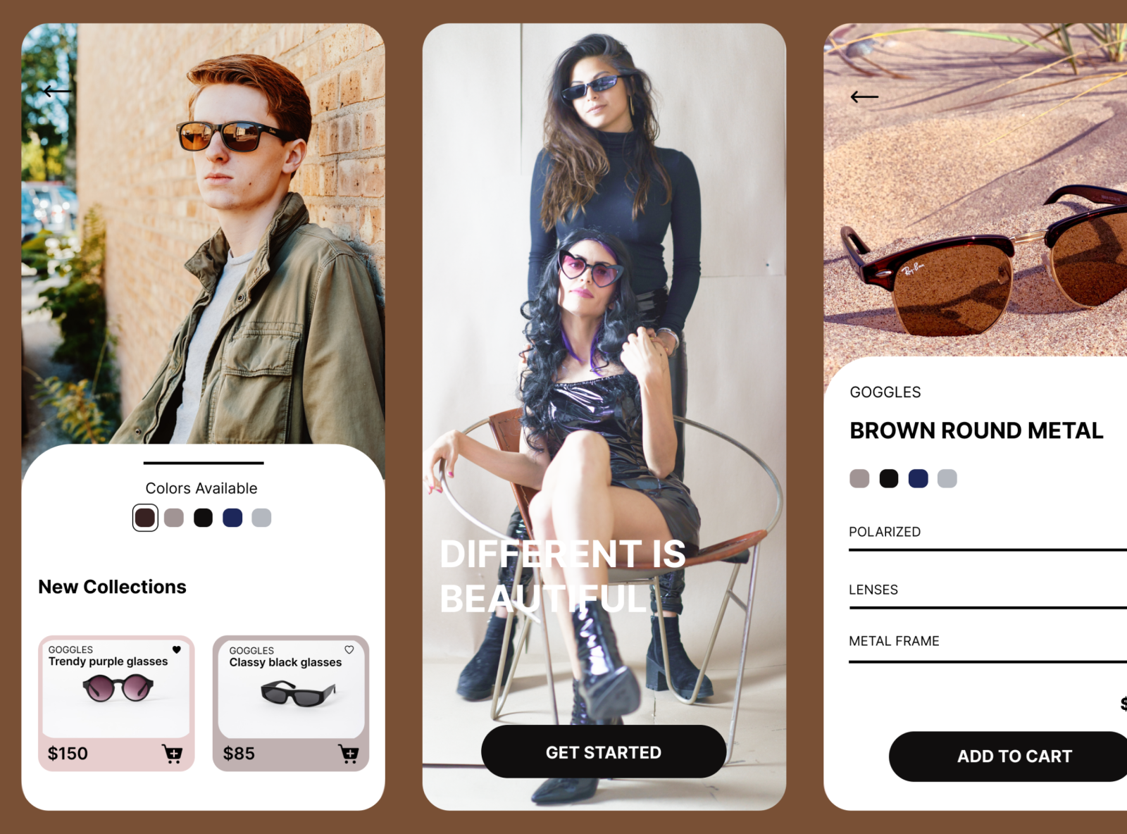 Mobile app UI Template by az_kreativ on Dribbble