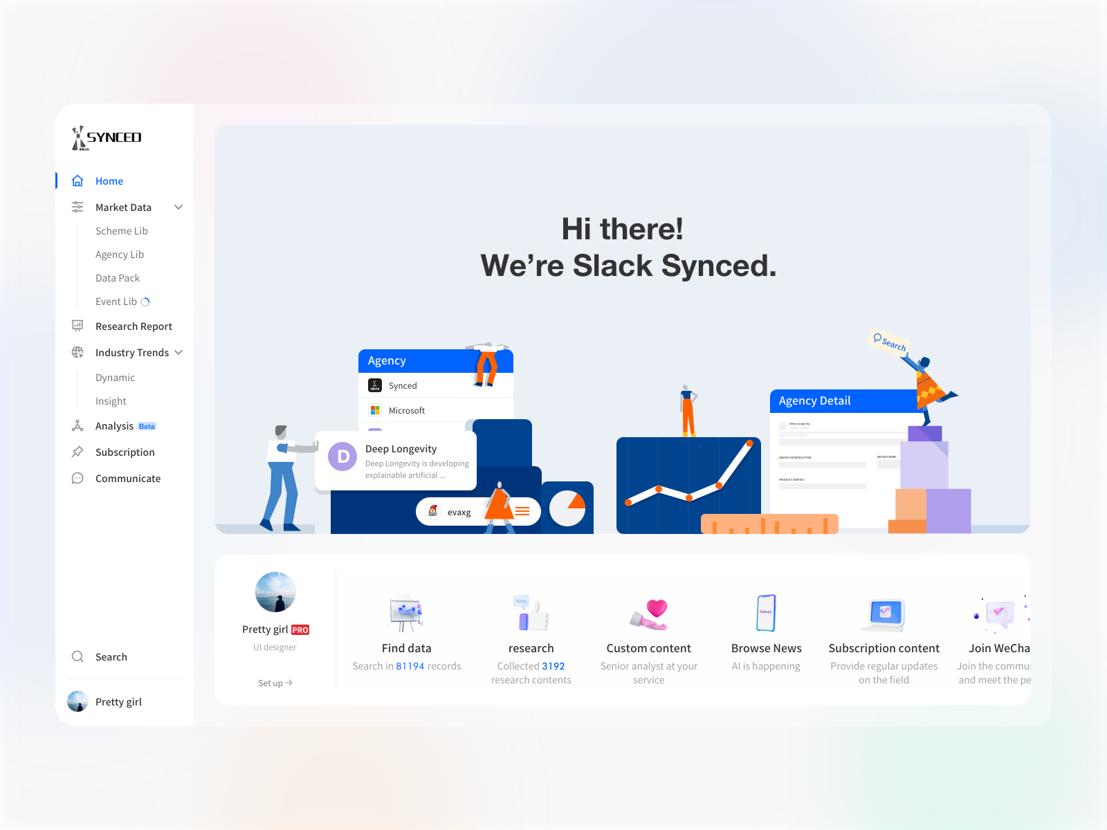 Information terminal web design by Yancey on Dribbble