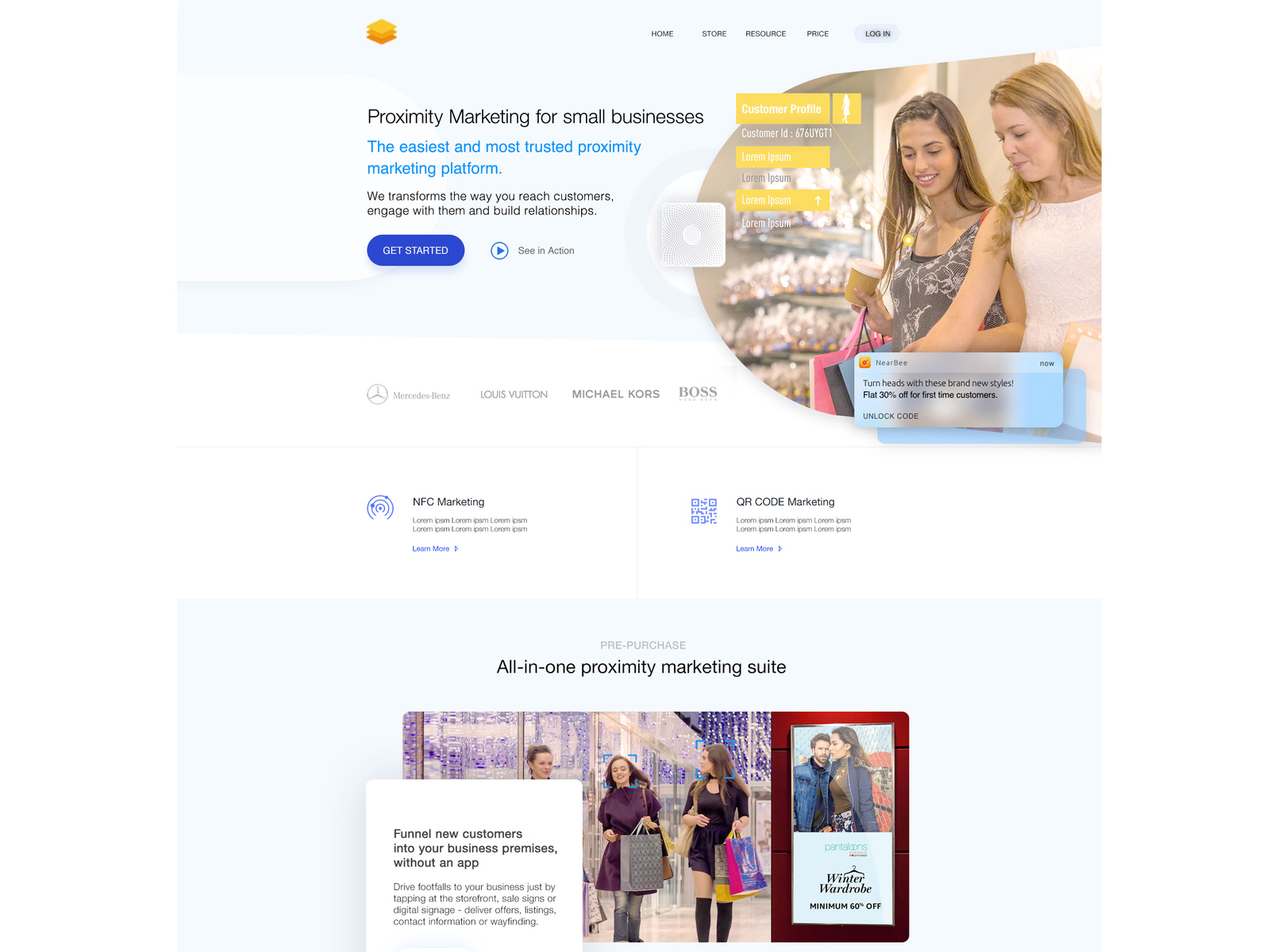 Beconstac Layout Design by Jojan George on Dribbble