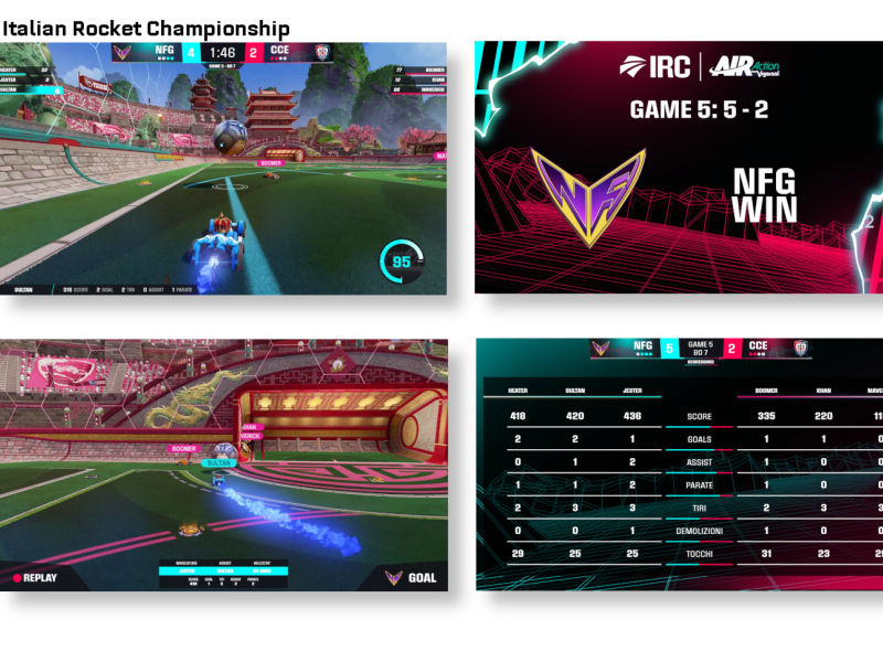 Rocket League Overlay by LNDR on Dribbble
