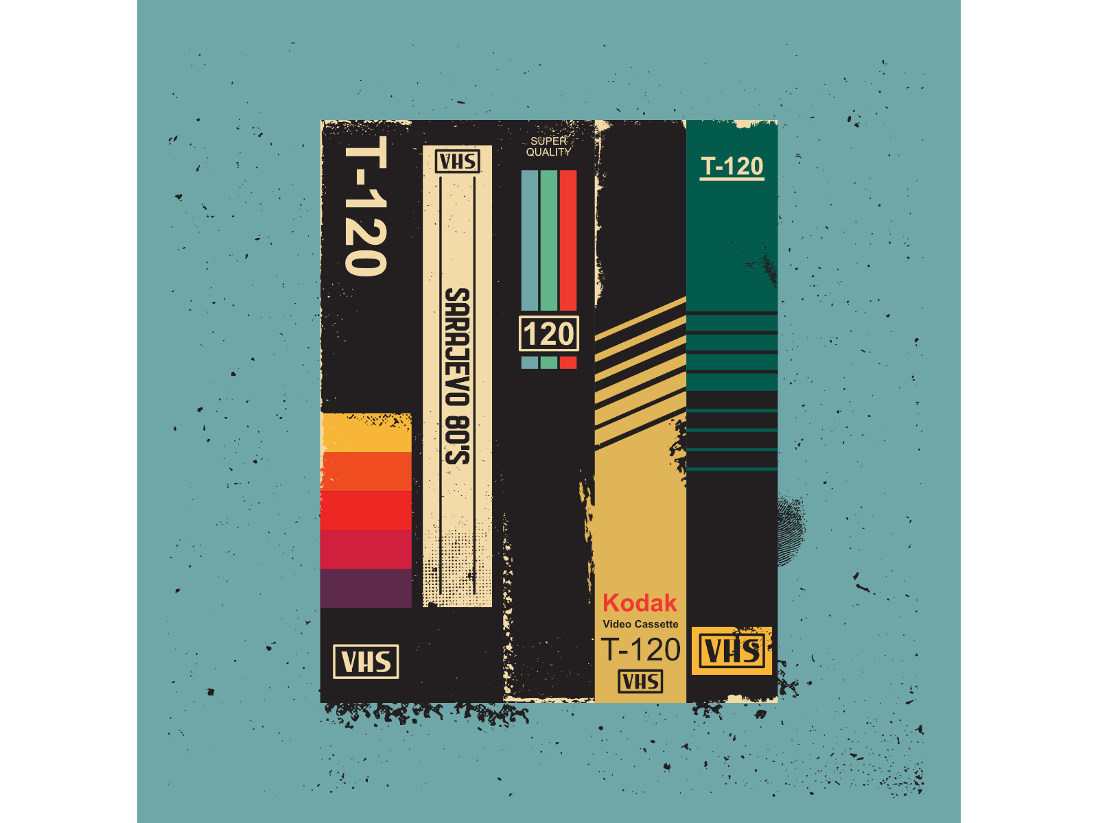 VHS Tapes by Vision Grasp Art on Dribbble