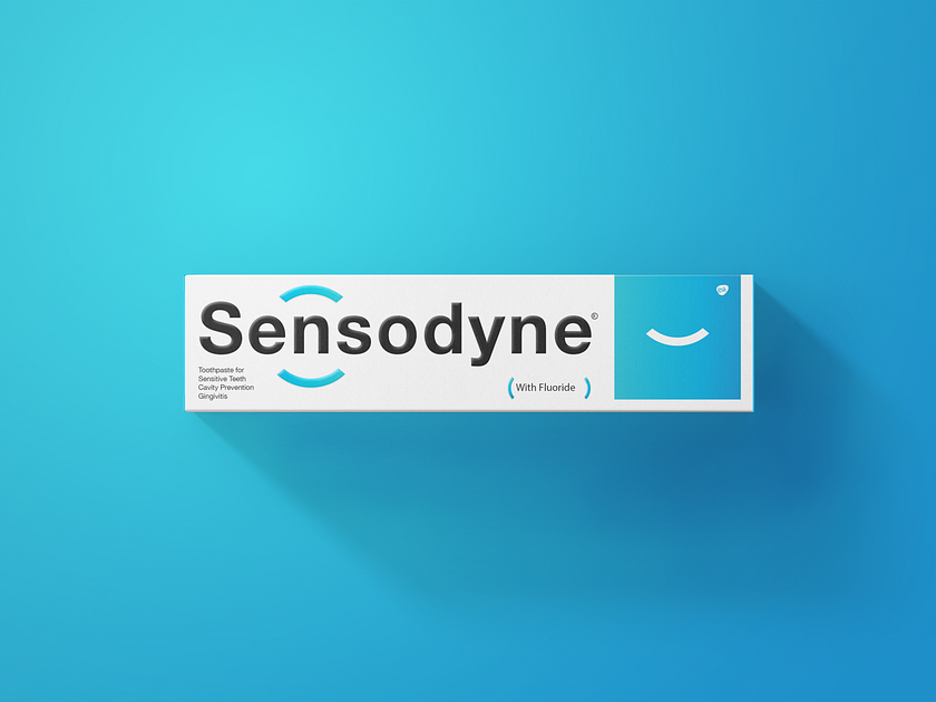 Sensodyne Logo and Packaging Redesign by Sean Campbell on Dribbble