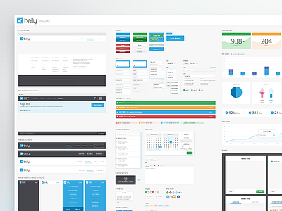 Belly Web Assets by Charlie Aufmann for Belly on Dribbble