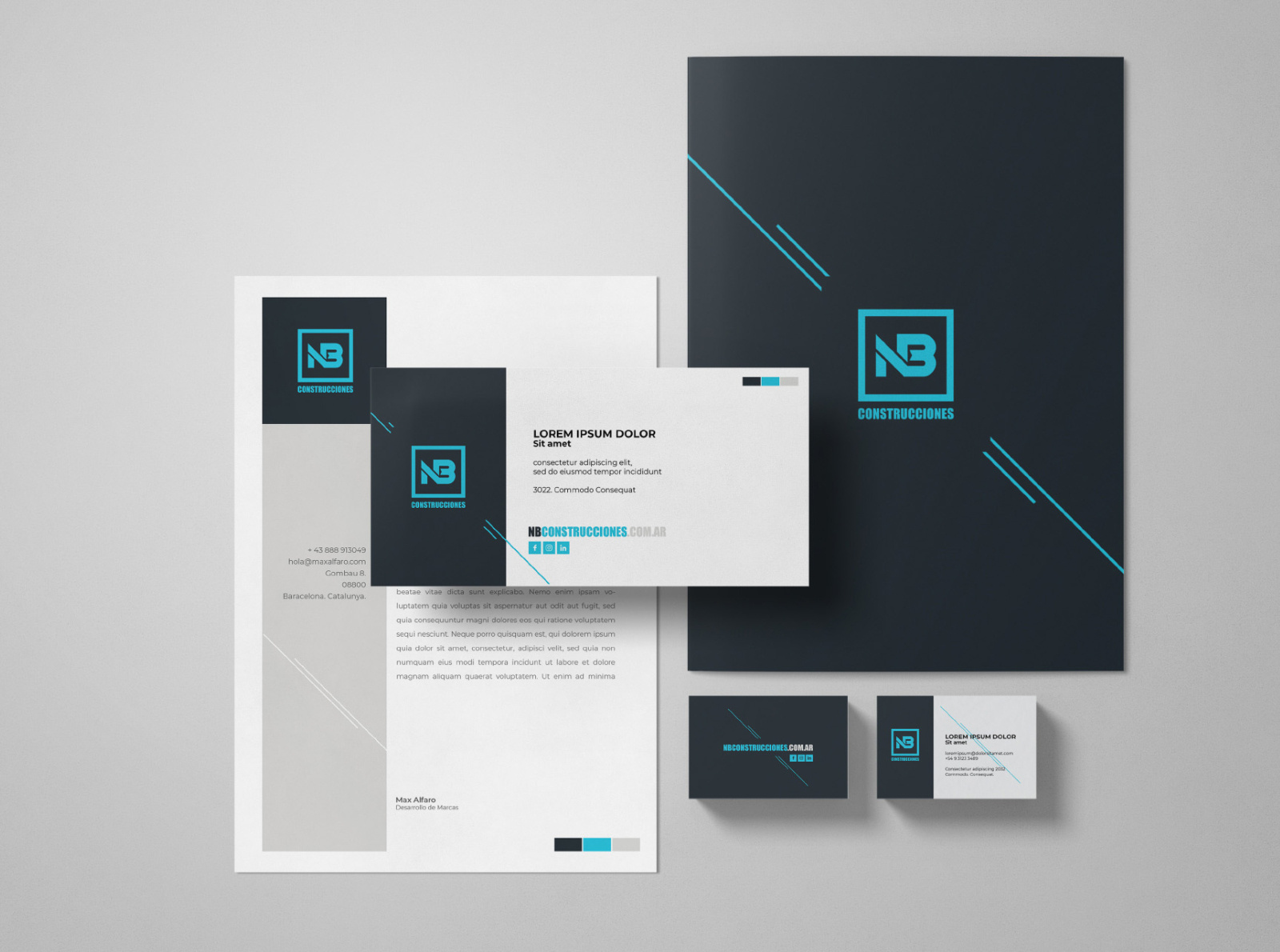 NB: Rebranding by Max Alfaro on Dribbble