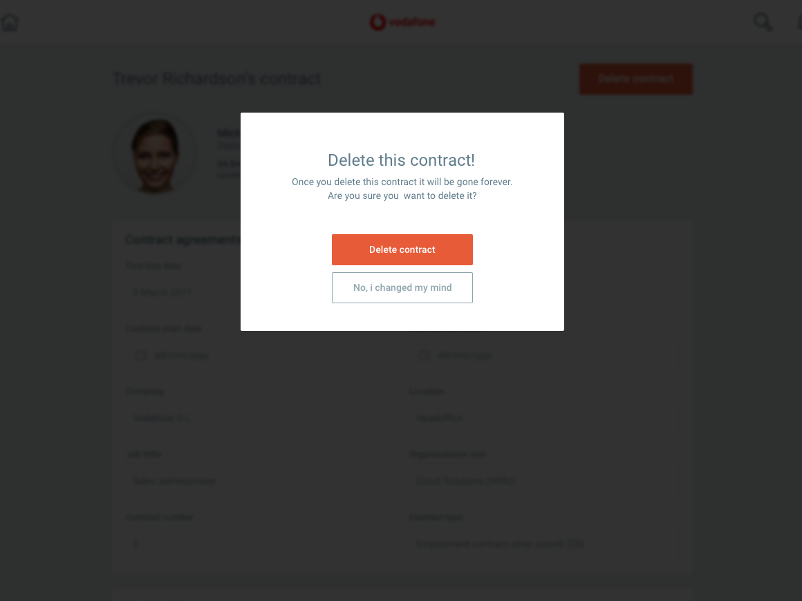 Delete confirmation by joaoleitaoramos on Dribbble Delete confirmation by joaoleitaoramos on Dribbble