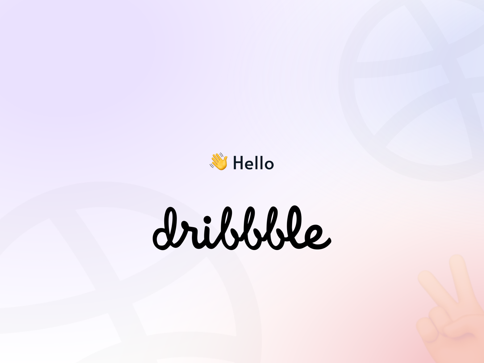 Hello Dribbble by Hasan Bashar on Dribbble