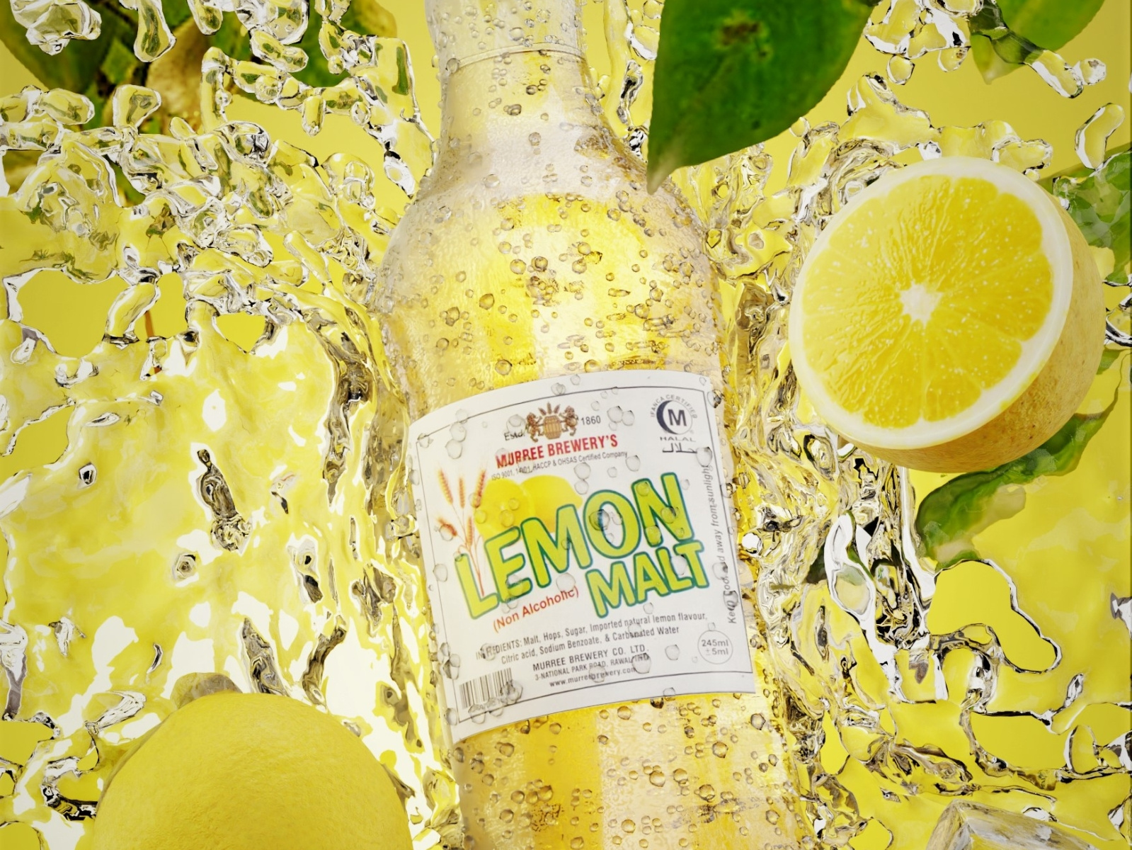 Lemon Malt| Full CGI by Alpha Studios on Dribbble