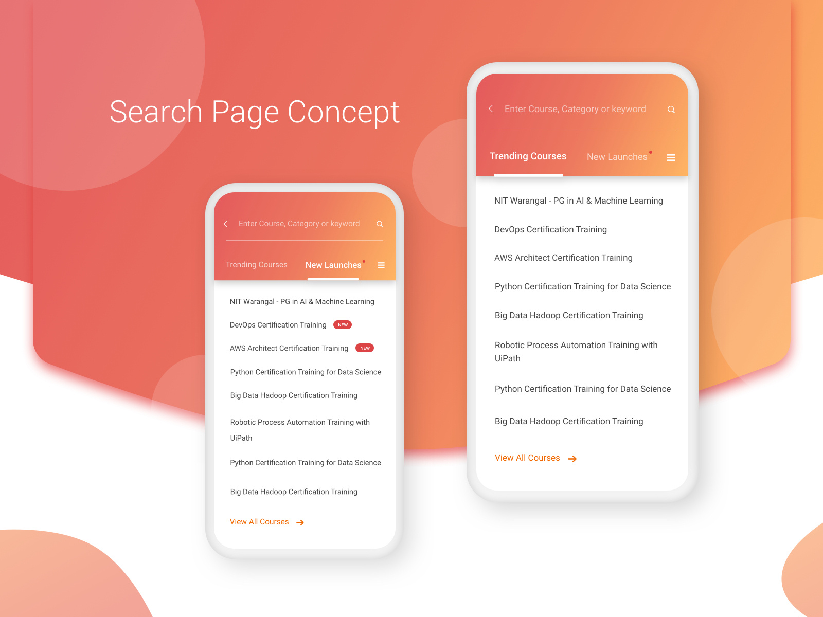 Search Page Mobile by Janani on Dribbble
