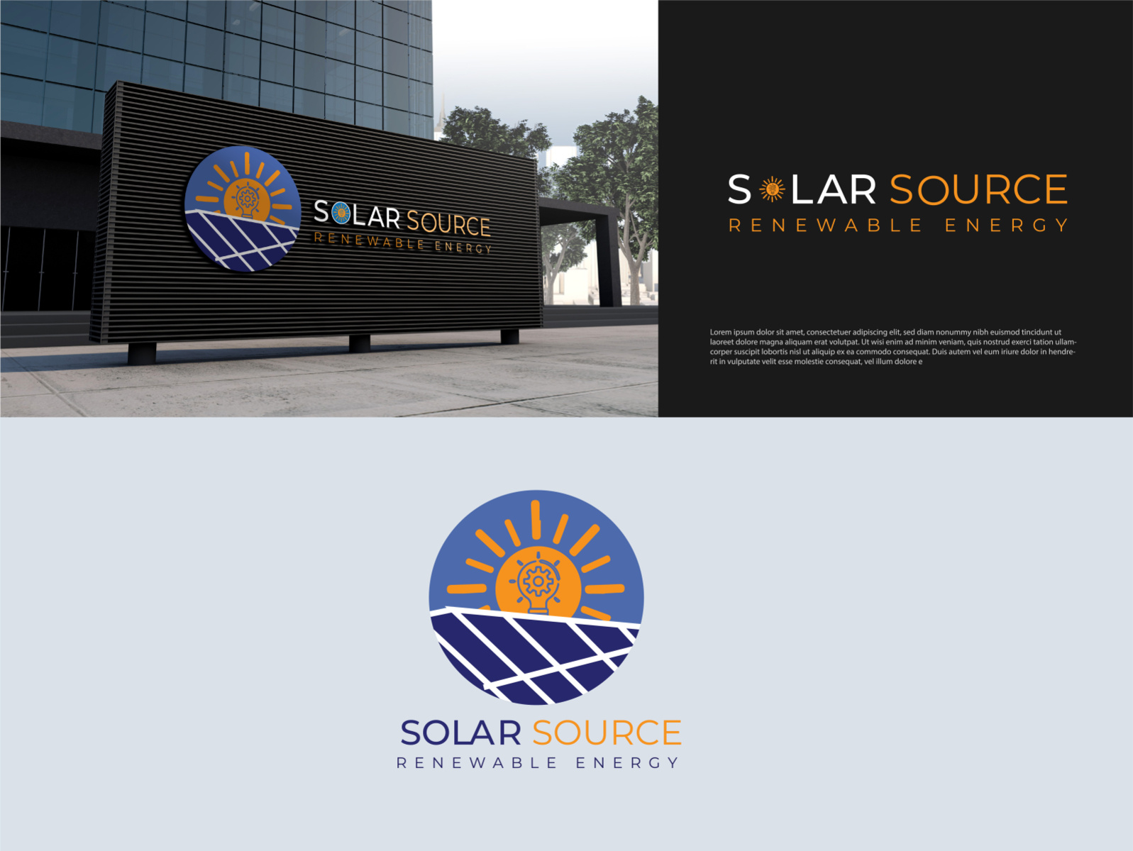 Dribbble - SOLAR LOGO.jpg by shali akther