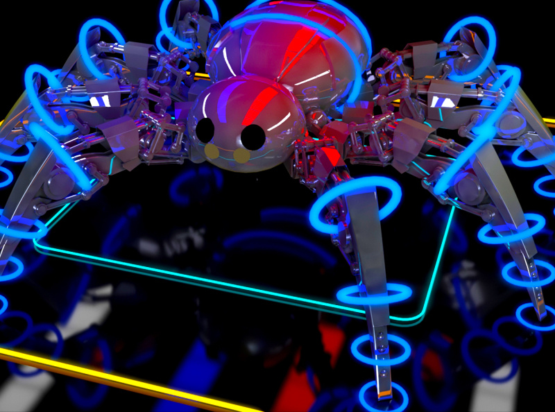 Mech Spider Sci-Fi Concept by zainularfeen on Dribbble