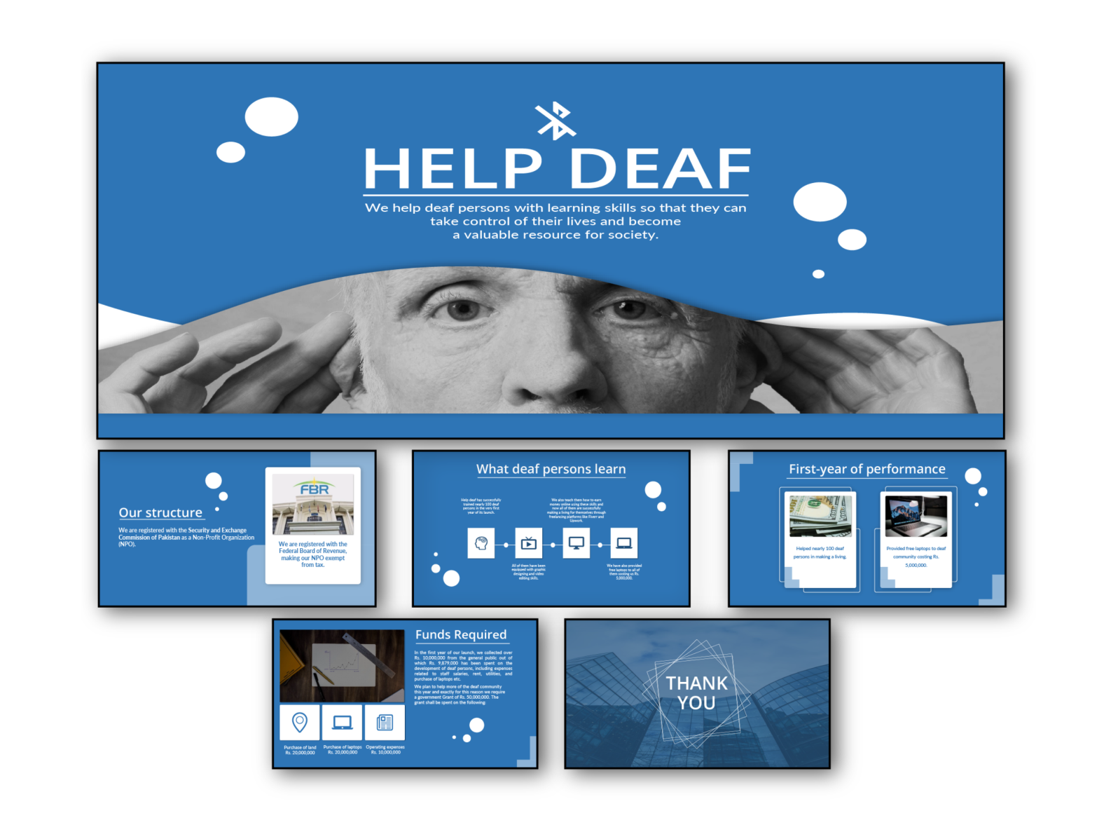 Help Deaf Slides by Falaq Ashfaq on Dribbble
