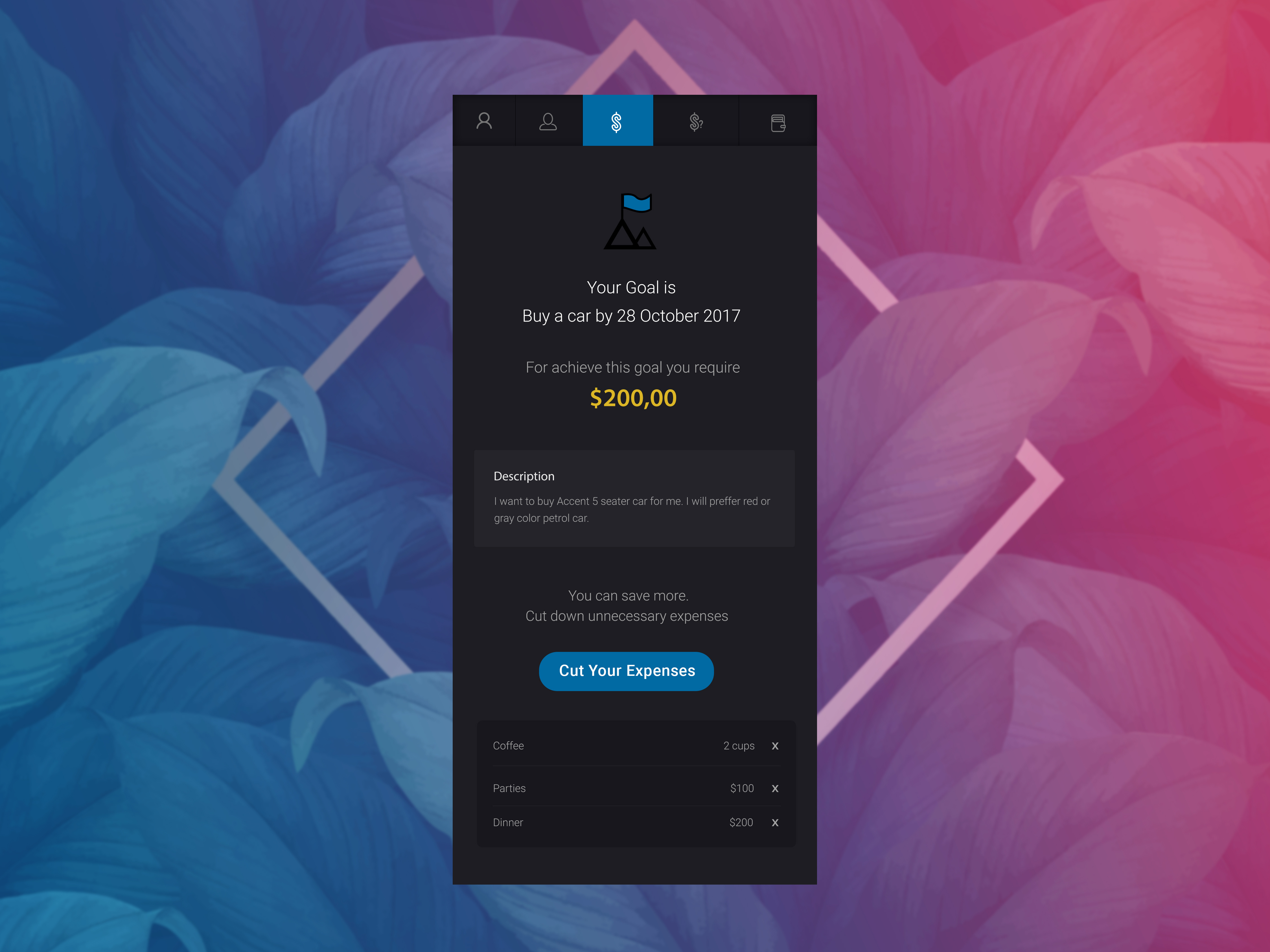 Dribbble - app-ui.jpg by Sandhya Banshal