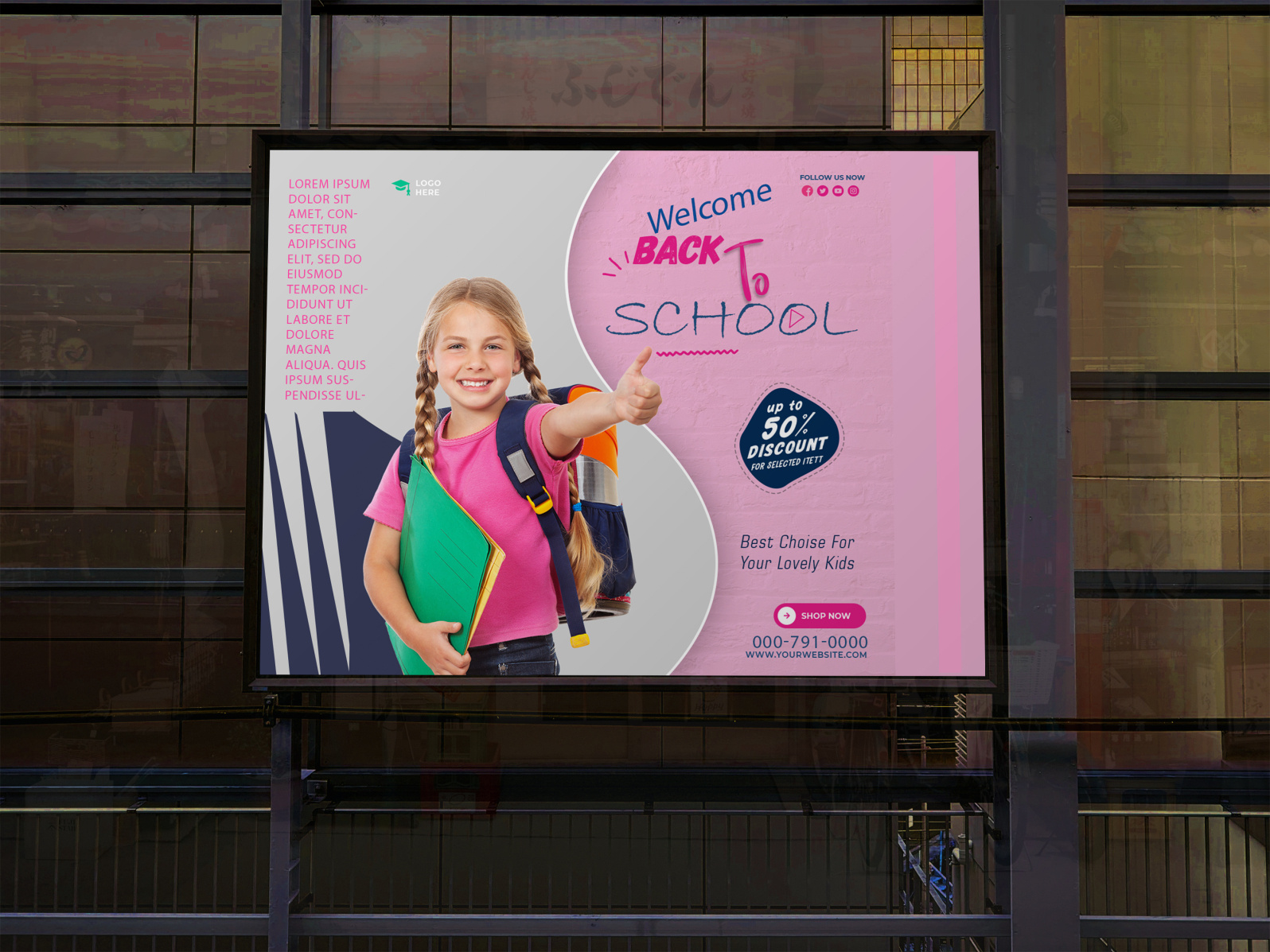 Modern School post design by Hinzz Art on Dribbble