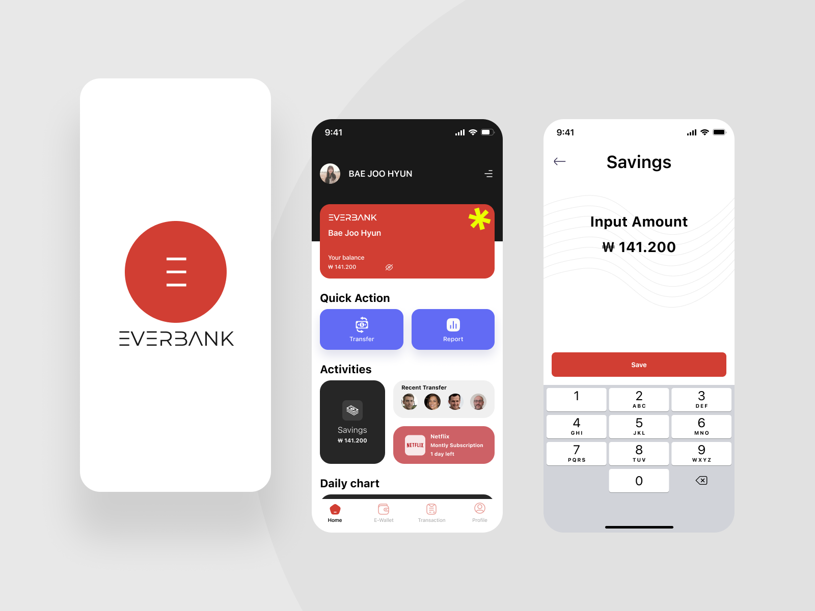 Everbank - Mobile Banking by The Weekend Project on Dribbble