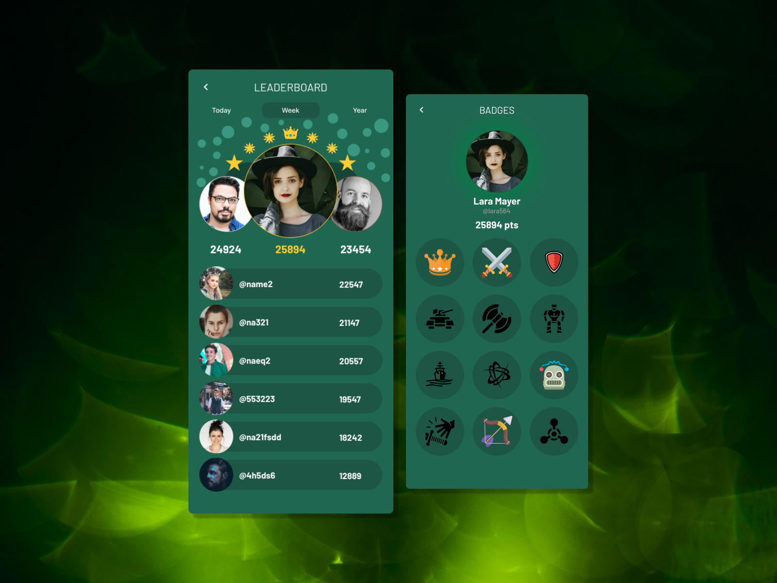 Daily UI 019 - Leaderboard by Daniel Sorin Sutu on Dribbble Daily UI 019 - Leaderboard by Daniel Sorin Sutu on Dribbble