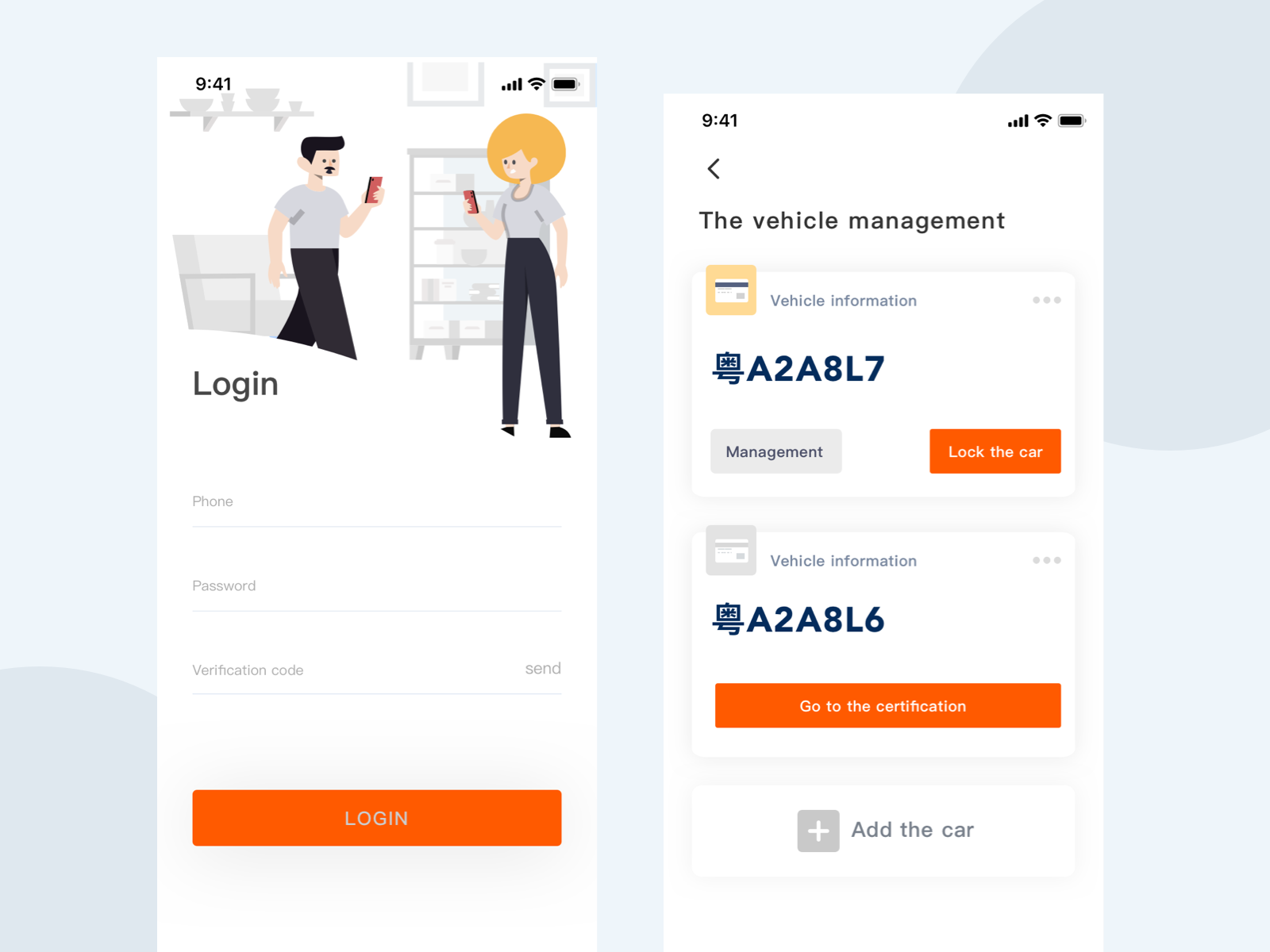 Parking card by xiepenghuii on Dribbble