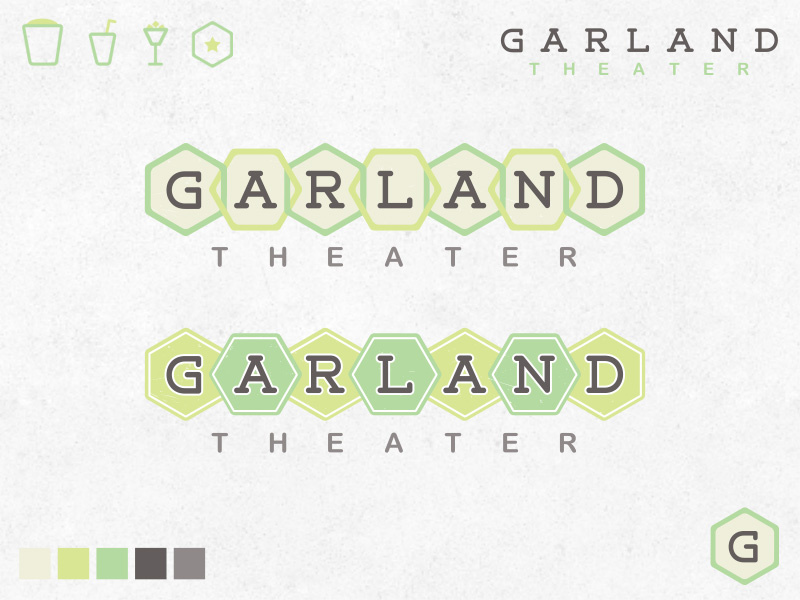 Garland Logo Idea by Matt Bogue on Dribbble