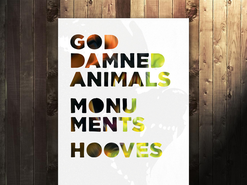 Monuments Show Poster by Matt Bogue on Dribbble