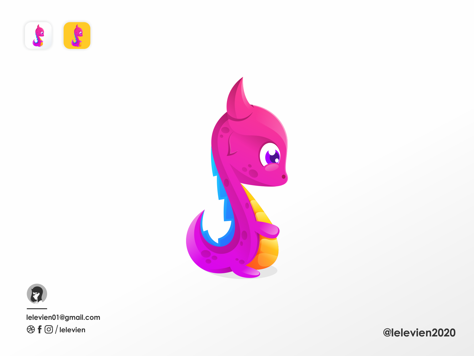 little dragon by Lelevien on Dribbble