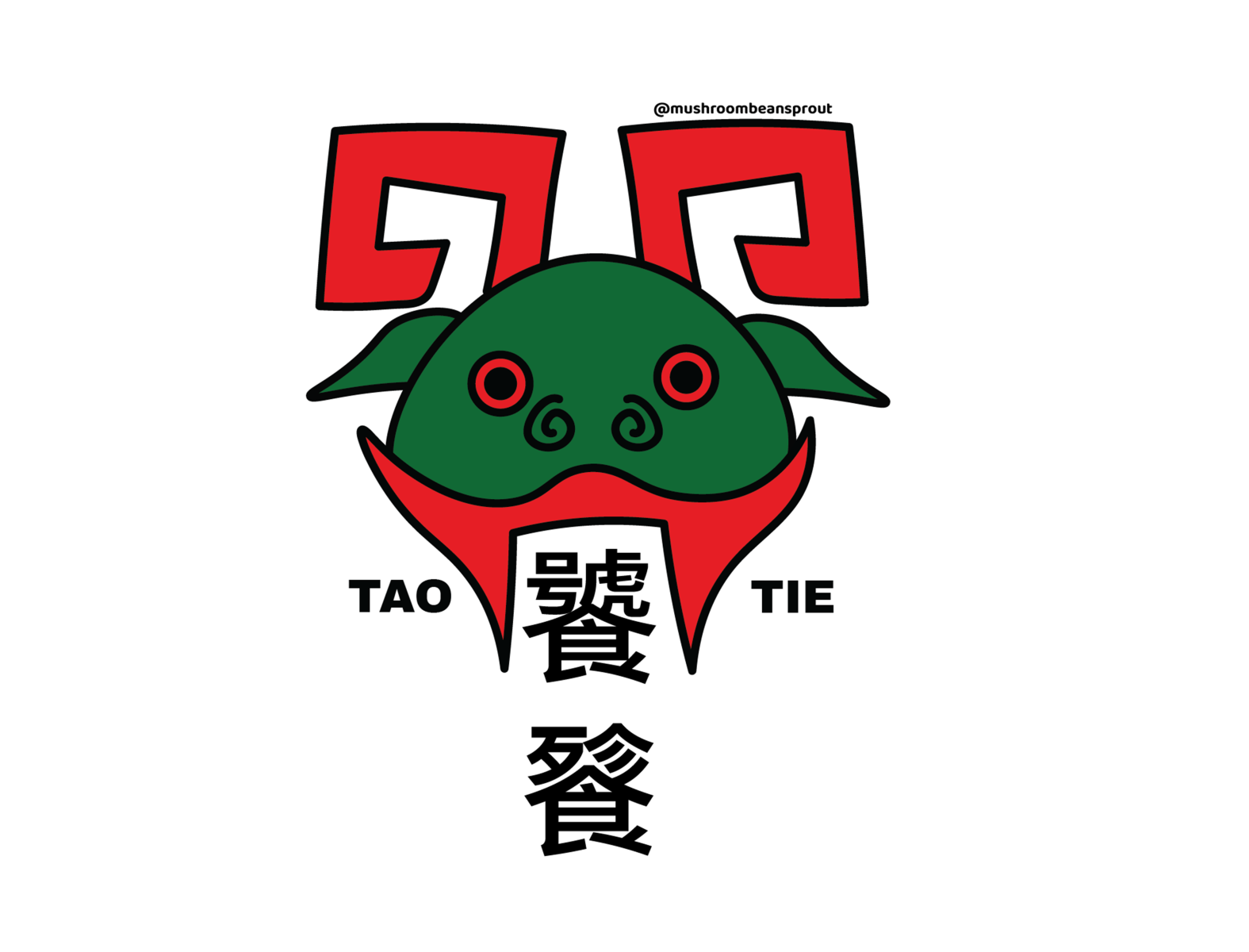 Tao Tie Logo by Maggie Chao on Dribbble