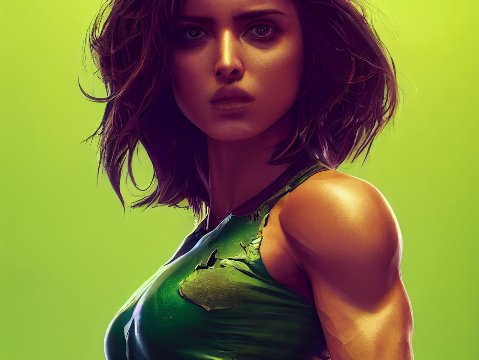 She-hulk by Andy Bates on Dribbble