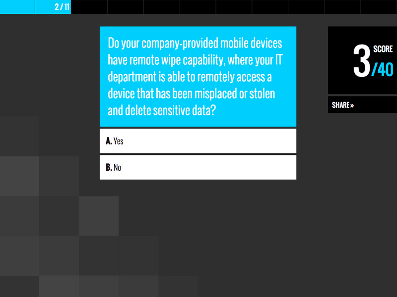 Quiz Layout by Andrew Yeager on Dribbble