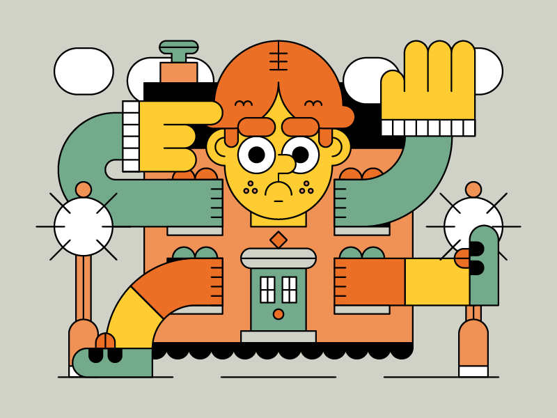 Outgrow the House by Ben Boothman on Dribbble