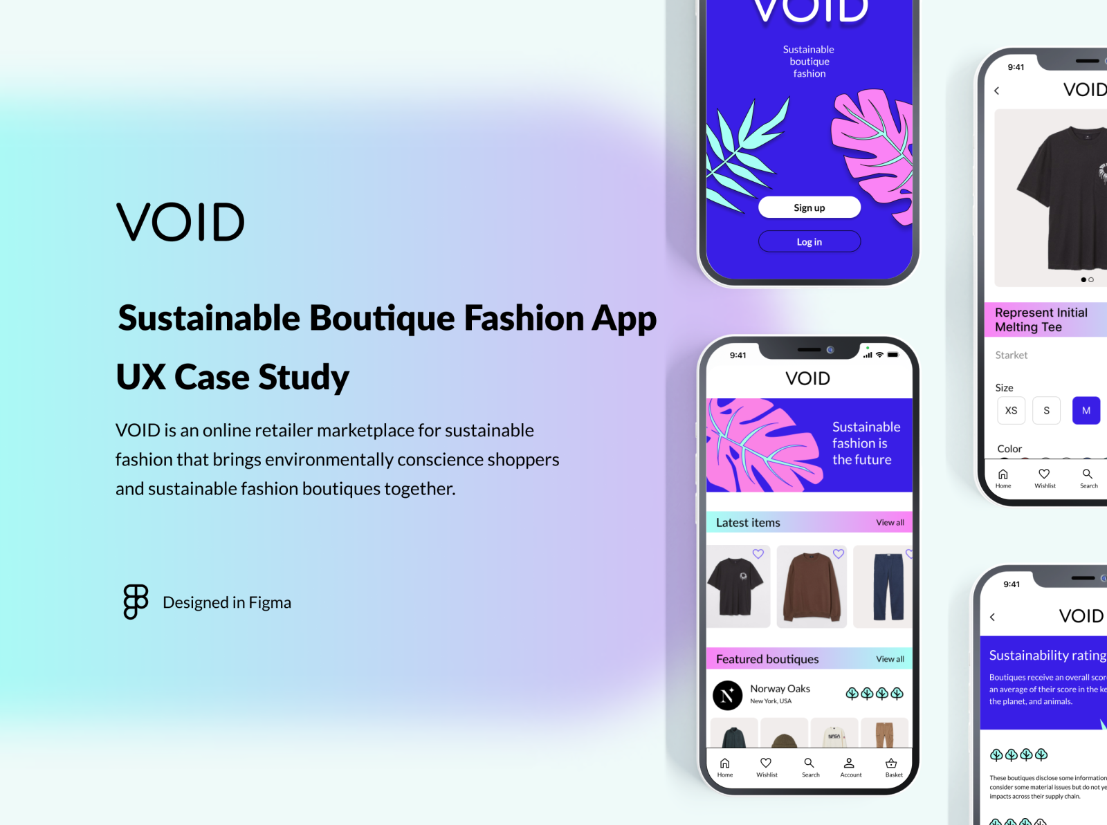 VOID - Case Study by Andy Hyatt on Dribbble