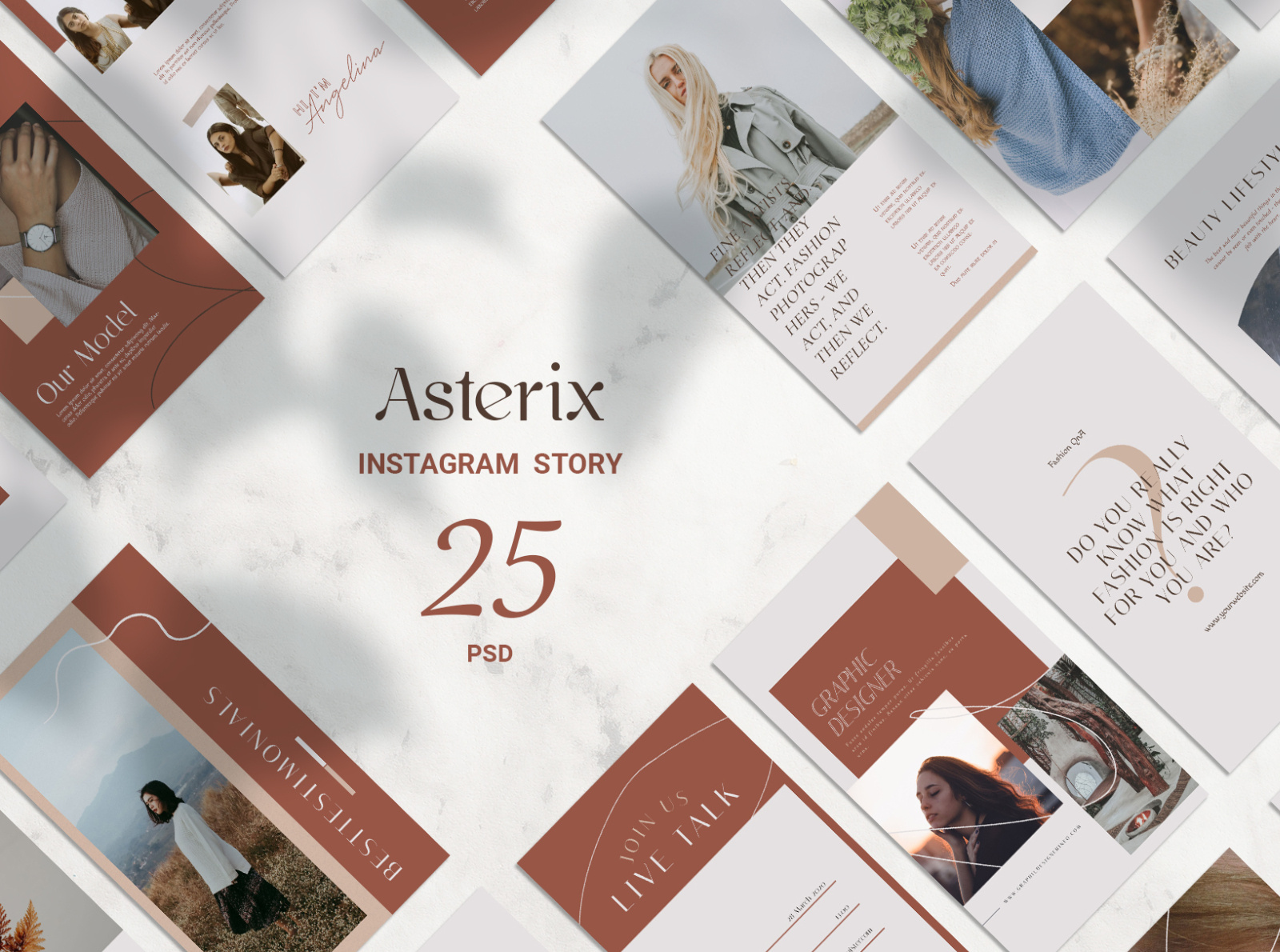 Asterix Instagram Story by Azzahro.std on Dribbble