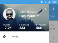 Dribbble - twitter_sidebar.jpg by Rico Monteiro