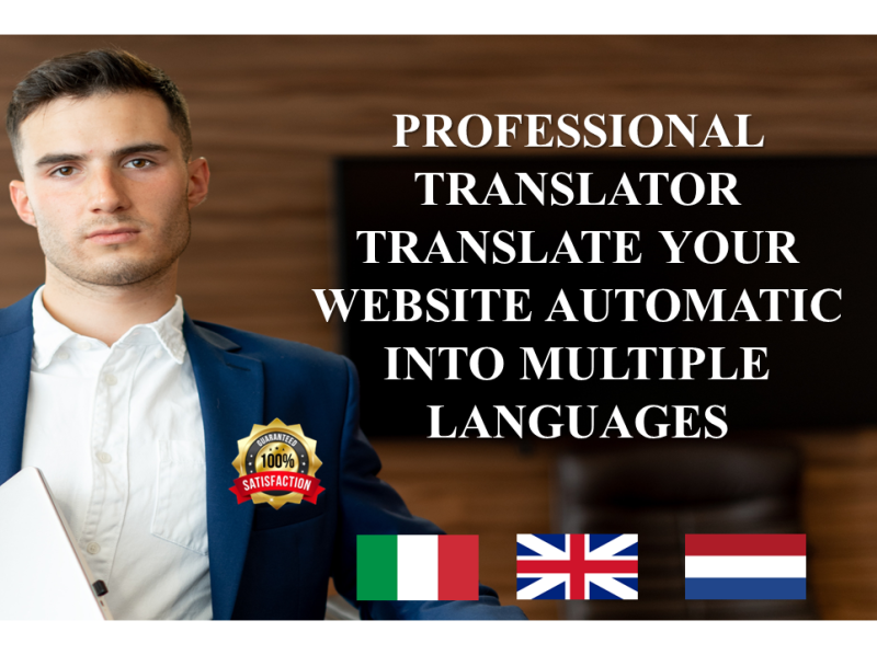translate your website automatic into multiple languages by Salman Afzal on Dribbble