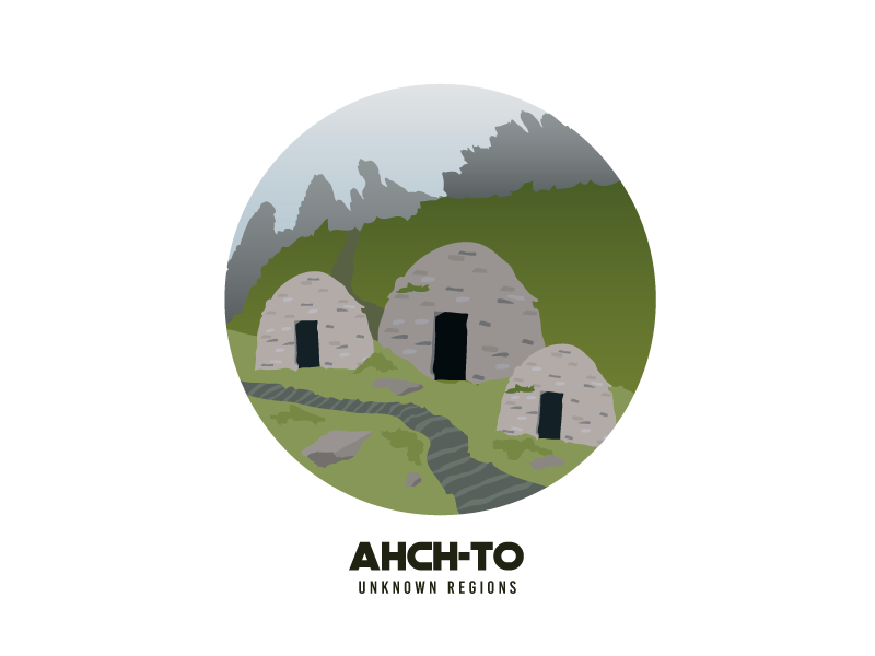 Ahch-To by Katie Lopez on Dribbble