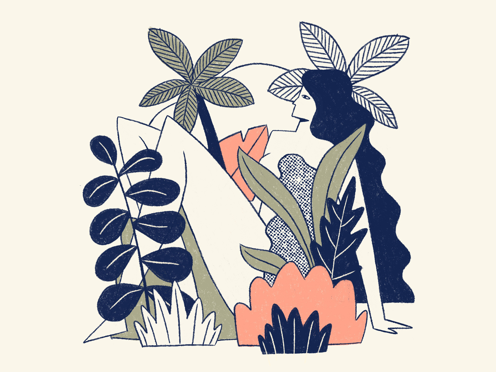 Among the Trees by Elise on Dribbble