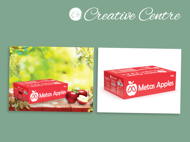3D Apple Box Design by Creative Centre on Dribbble