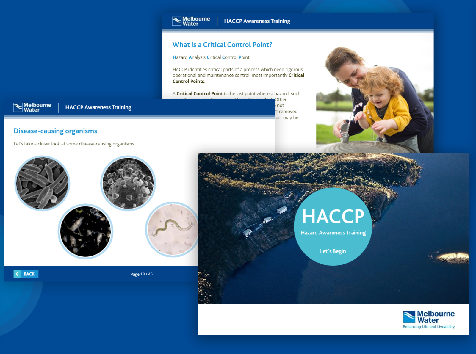 Melbourne WAter - HACCP Awareness Training by Jeffrey Leong on Dribbble