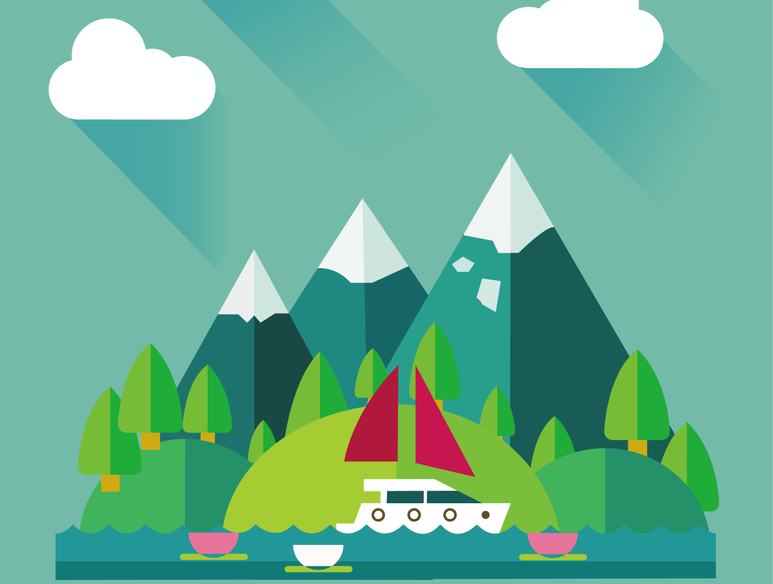 Peaks by Ayush Jain on Dribbble