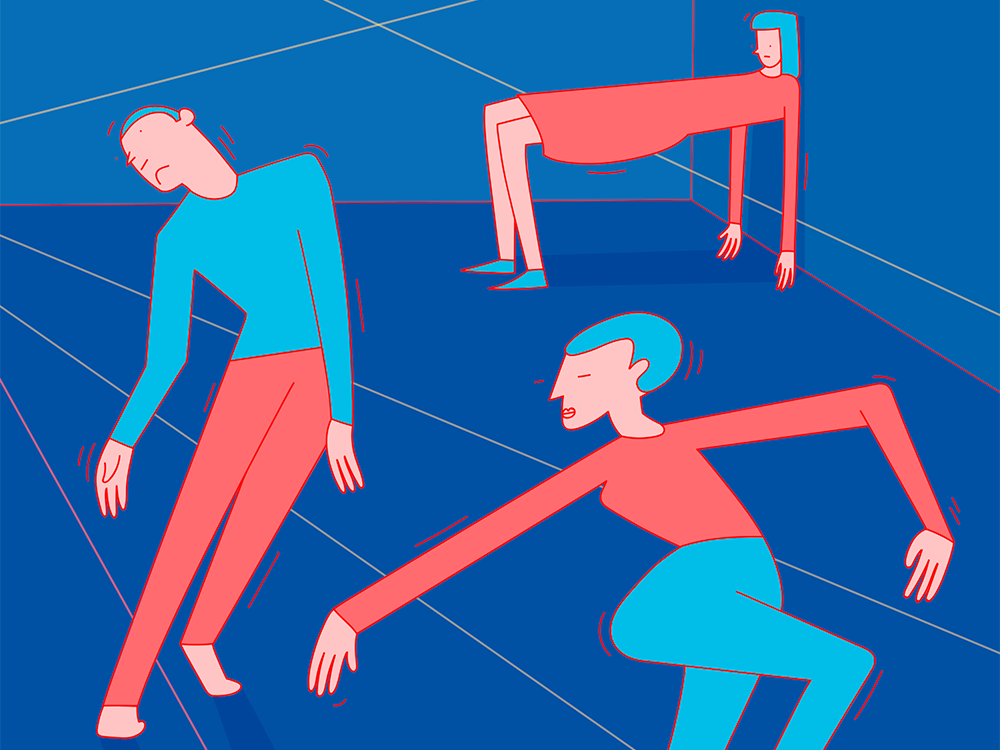 Once upon a time at dark ambient party by Natalia Spivak on Dribbble