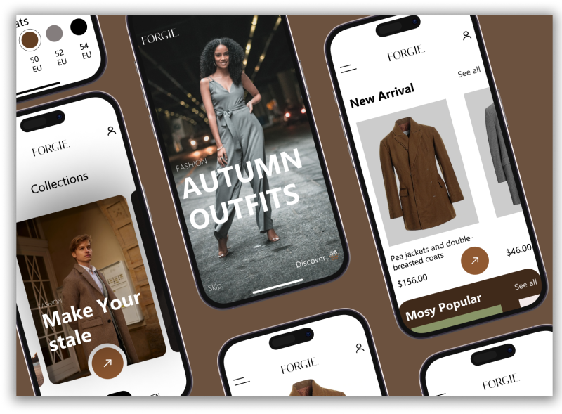 Fashion-Shop Design by Fregbie on Dribbble