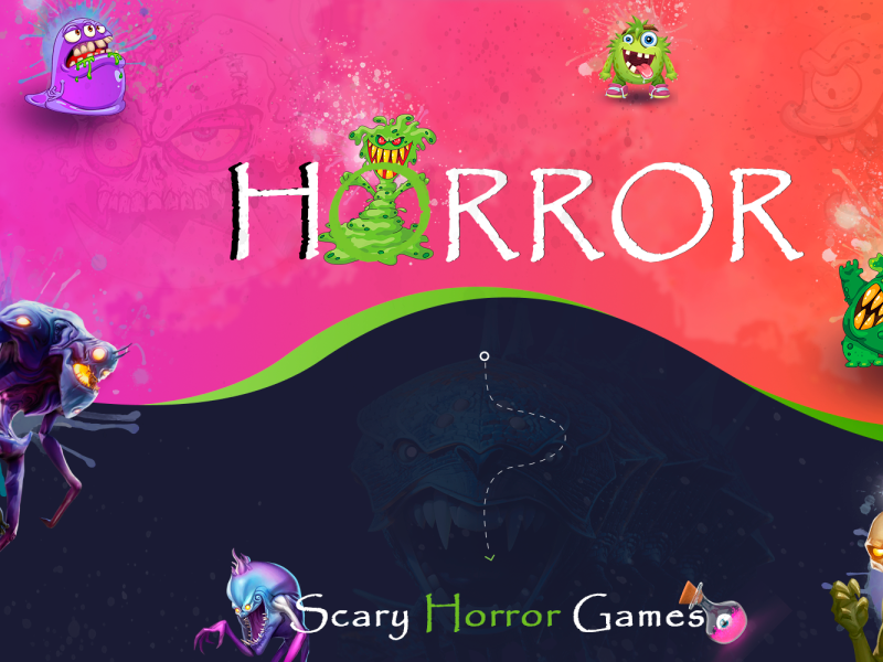 Scary Horror Games by FreeSlotsHub on Dribbble