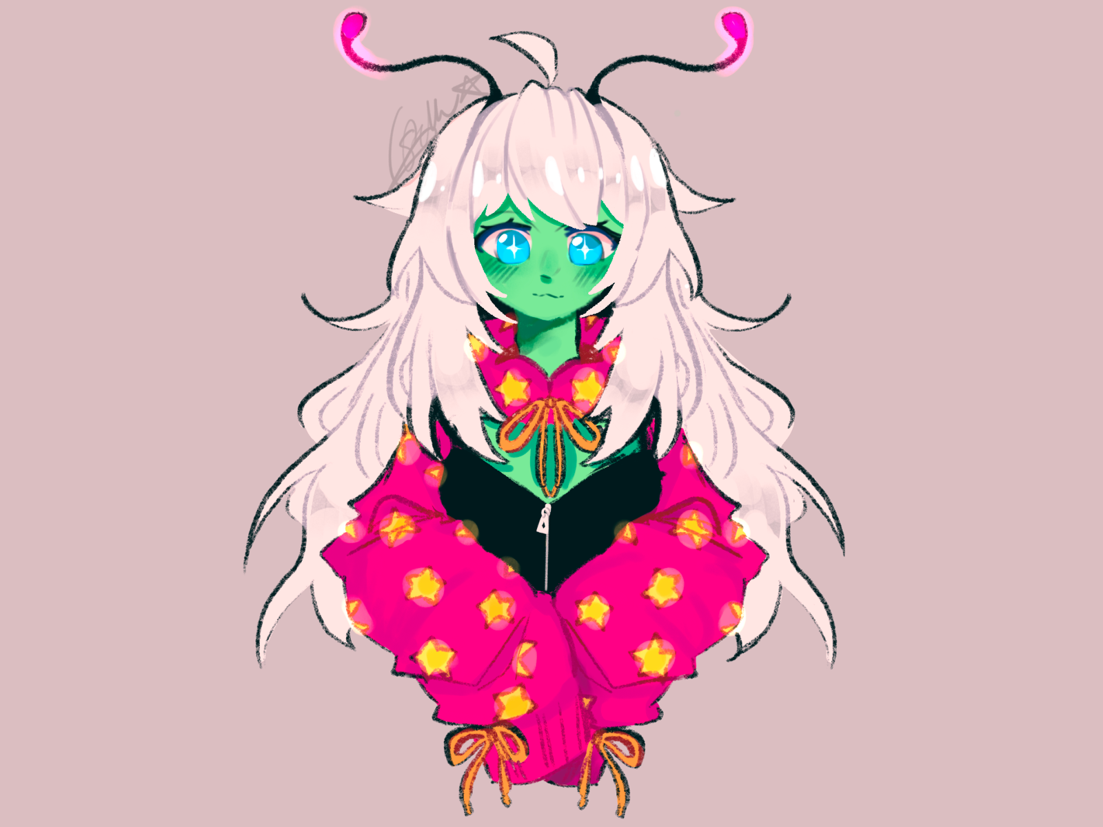 Starzillee The Alien By Stella Garvey On Dribbble