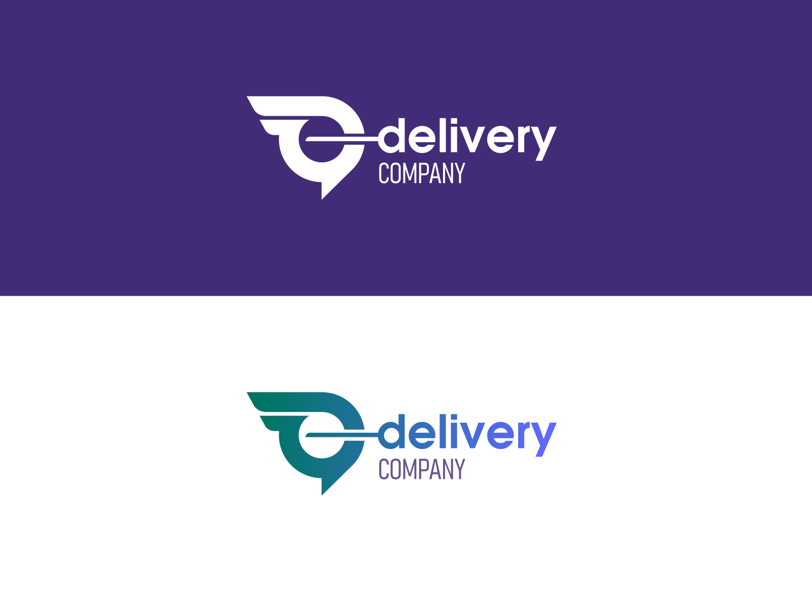 Delivery company logo by bachir hamidi on Dribbble