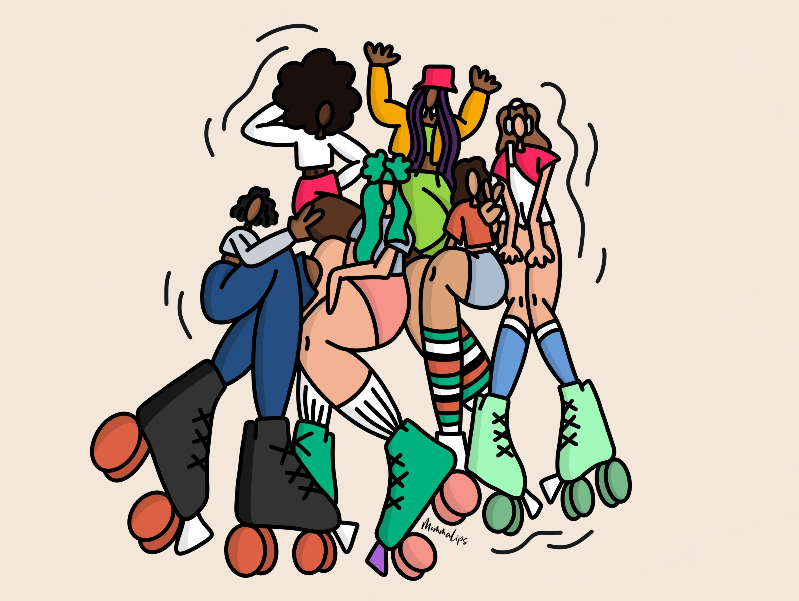 S8er Girls by Jessie Lipscomb on Dribbble