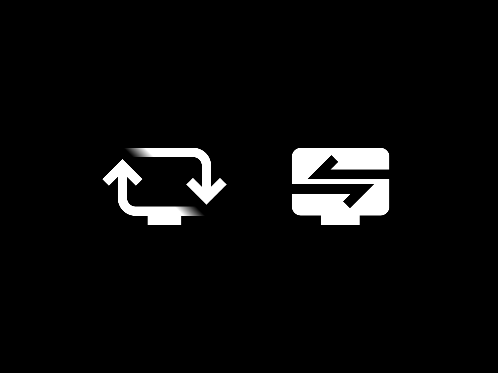 PC + Arrows by Bauke Snel on Dribbble