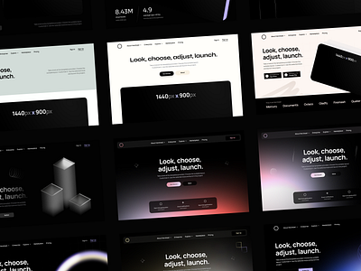 Figma Headers | Hero sections | Herounits | Templates by konolee on ...