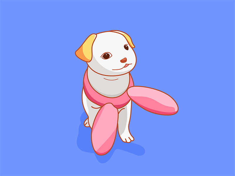 dog by Dingxiafei on Dribbble